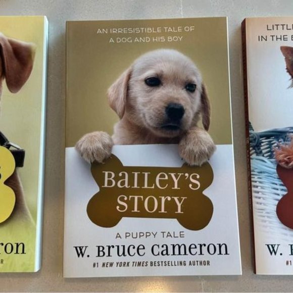 Scholastic | Other | New Set Of 3 A Puppy Tale Story Books By W Bruce Cameron Shelby Bailey Max ...